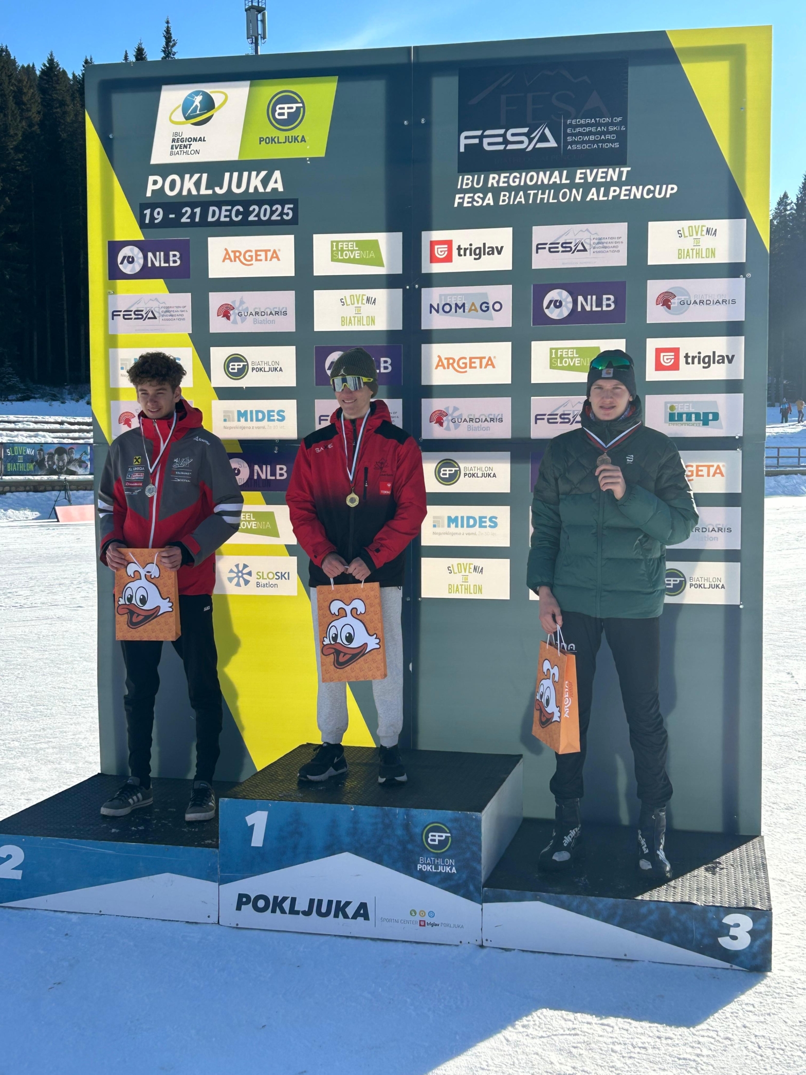 Rene Maureder: Hervorragender 3.Platz beim Internationalen Biathlon ...