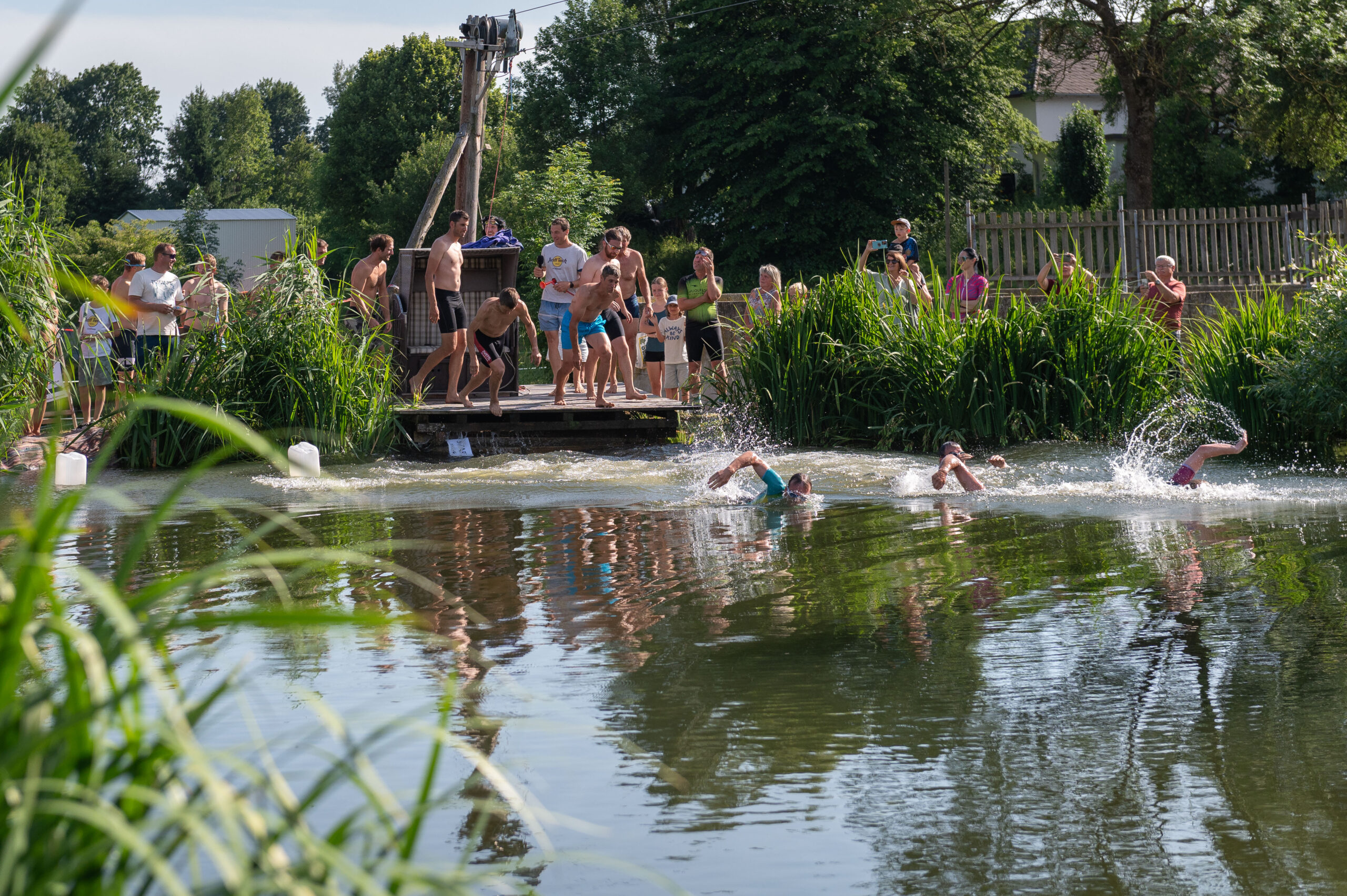 Triathlon-Ortsmeisterschaften & Justl-Teichfest - SPORTUNION Bad Leonfelden